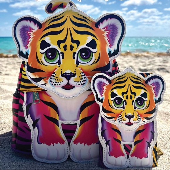 Loungefly | Bags | Nwt Loungefly X Lisa Frank Forrest The Tiger Mini ...